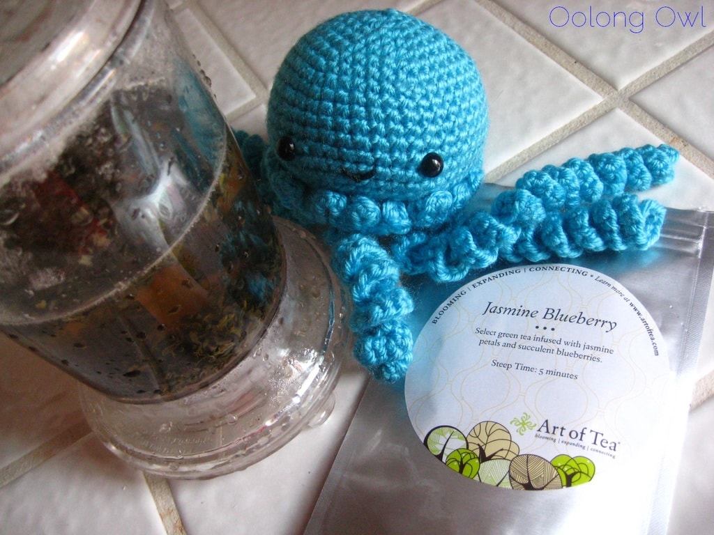 Jasmine Blueberry from Art of Tea - Tea Review - Oolong Owl