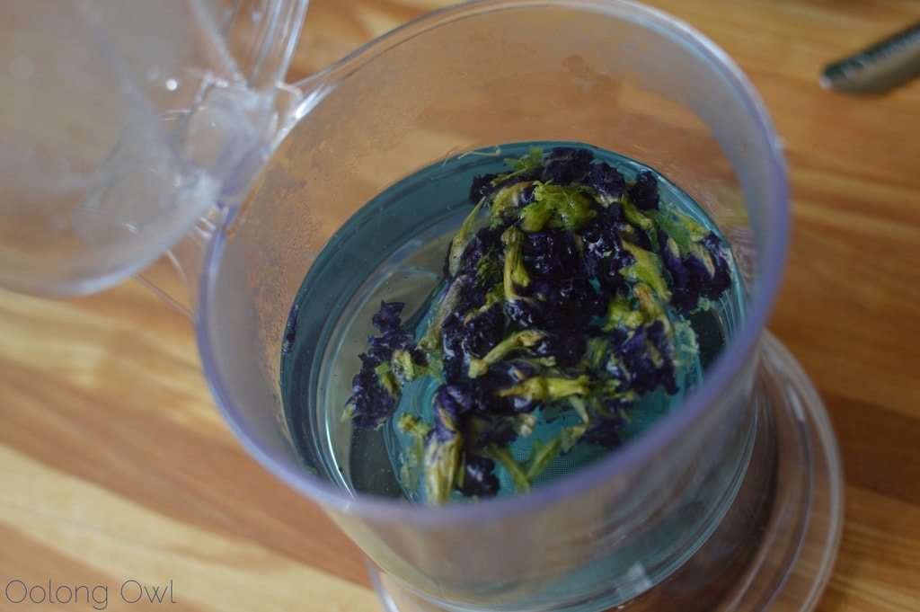 Organic Herbal Blue Tea from BlueChai - Oolong Owl Tea Review