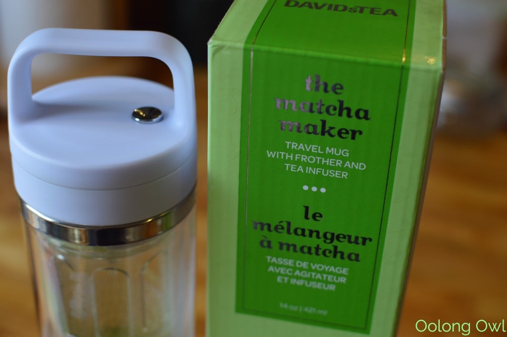 DAVIDsTea Matcha Maker Travel Tea Tumbler Review