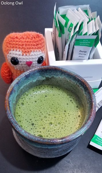 Sun Goddess Matcha from Pique Tea - Oolong Owl