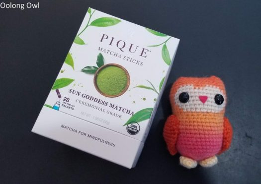 Sun Goddess Matcha from Pique Tea - Oolong Owl